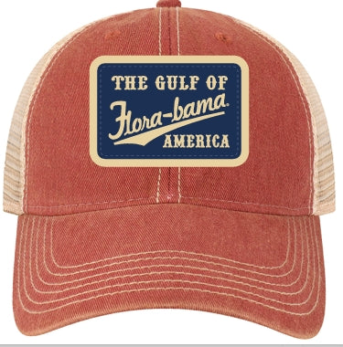 Flora-Bama Gulf of America Scarlet Contender Cap – Flora-Bama Store