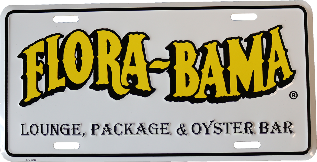 Flora-Bama Auto Tag-BAMA LOGO – Flora-Bama Store